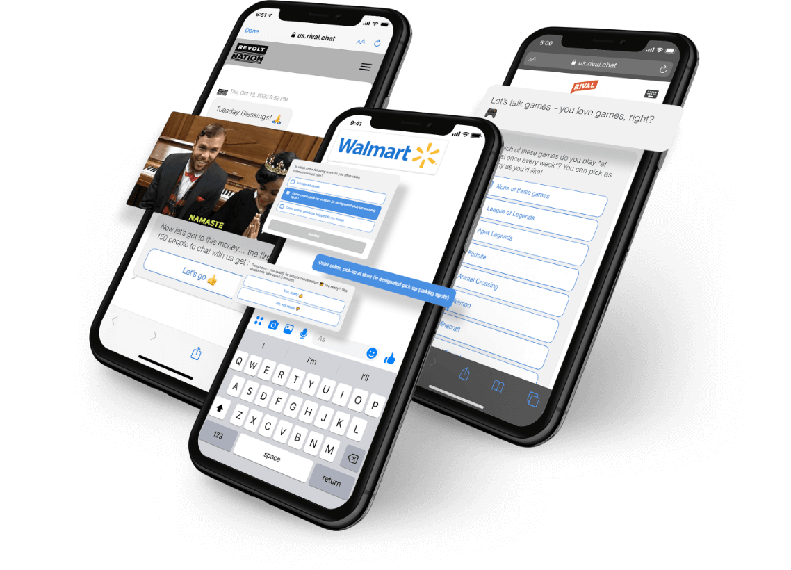 Rival Technologies | A Mobile-first, Conversational Research Platform